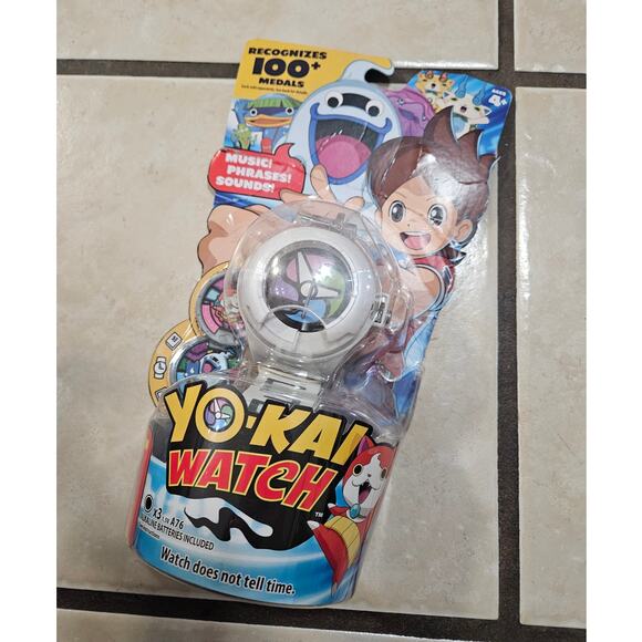 Hasbro | Toys | New In Open Box Yokai Yokai Watch Hasbro Series White With 2 Medals Retro | Poshmark